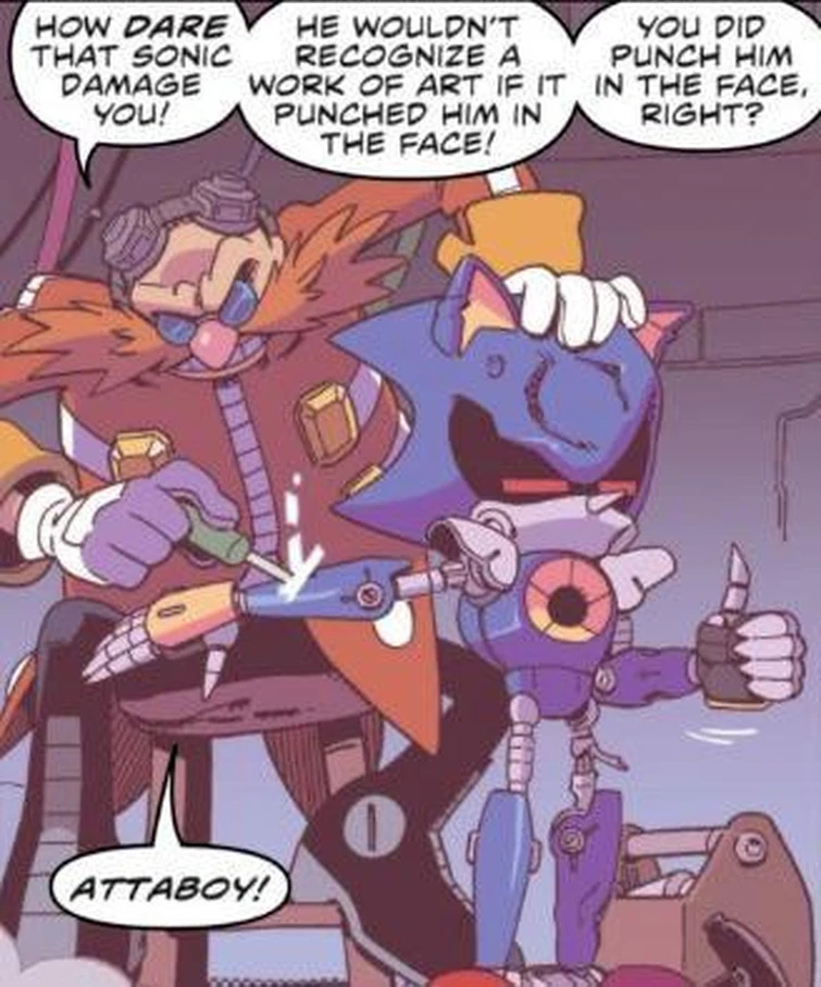 What if… there was a deeper reason to why Eggman created Metal Sonic ...