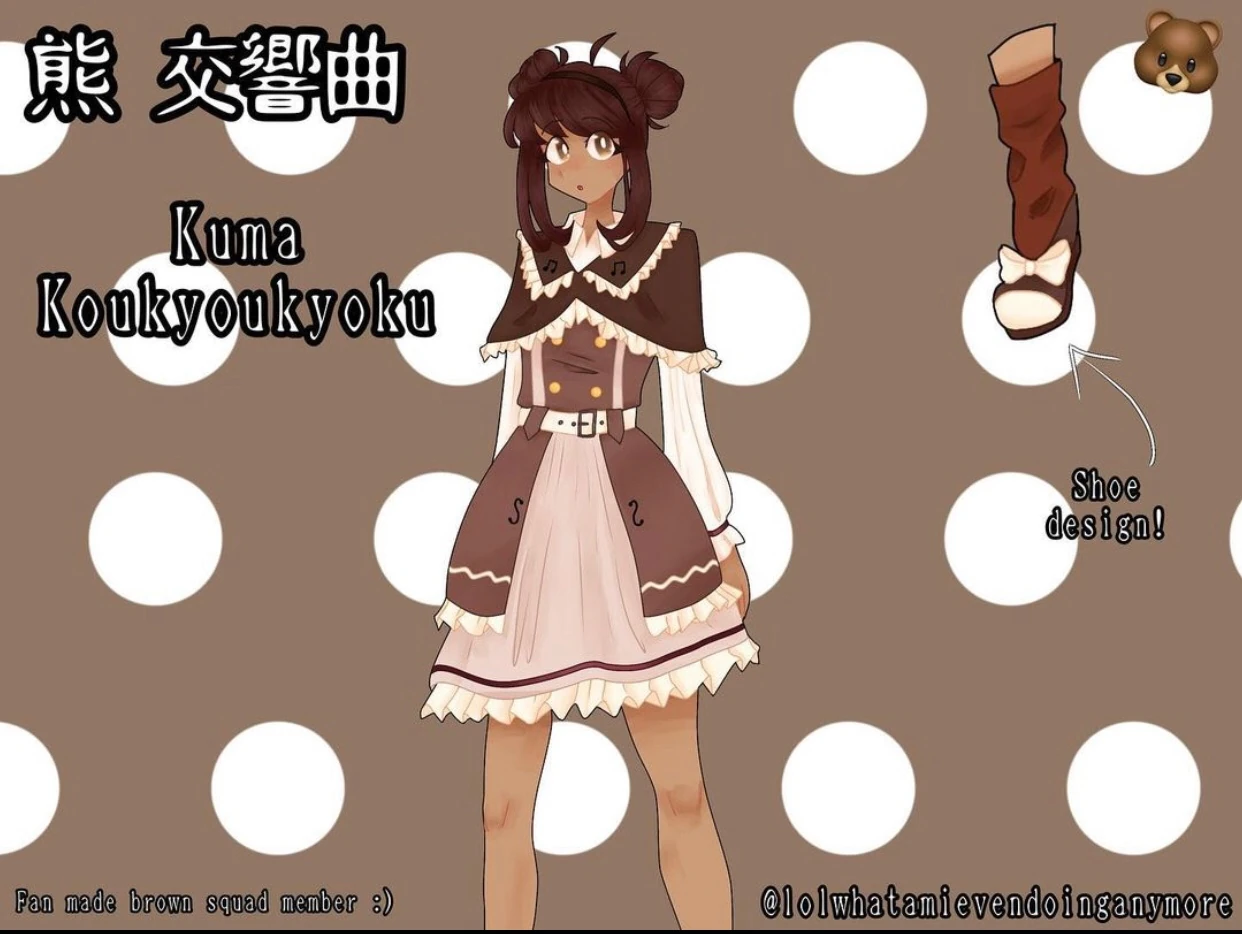 Kuma (fanmade brown squad member) | Fandom