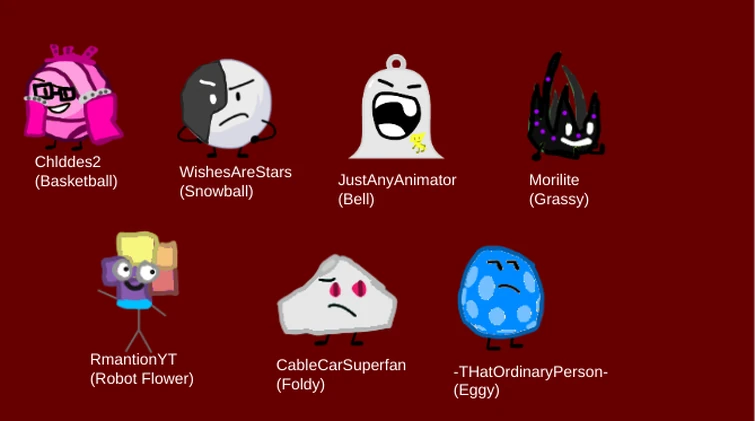 BFDI Wikian as Every TPOT Single Character | Fandom