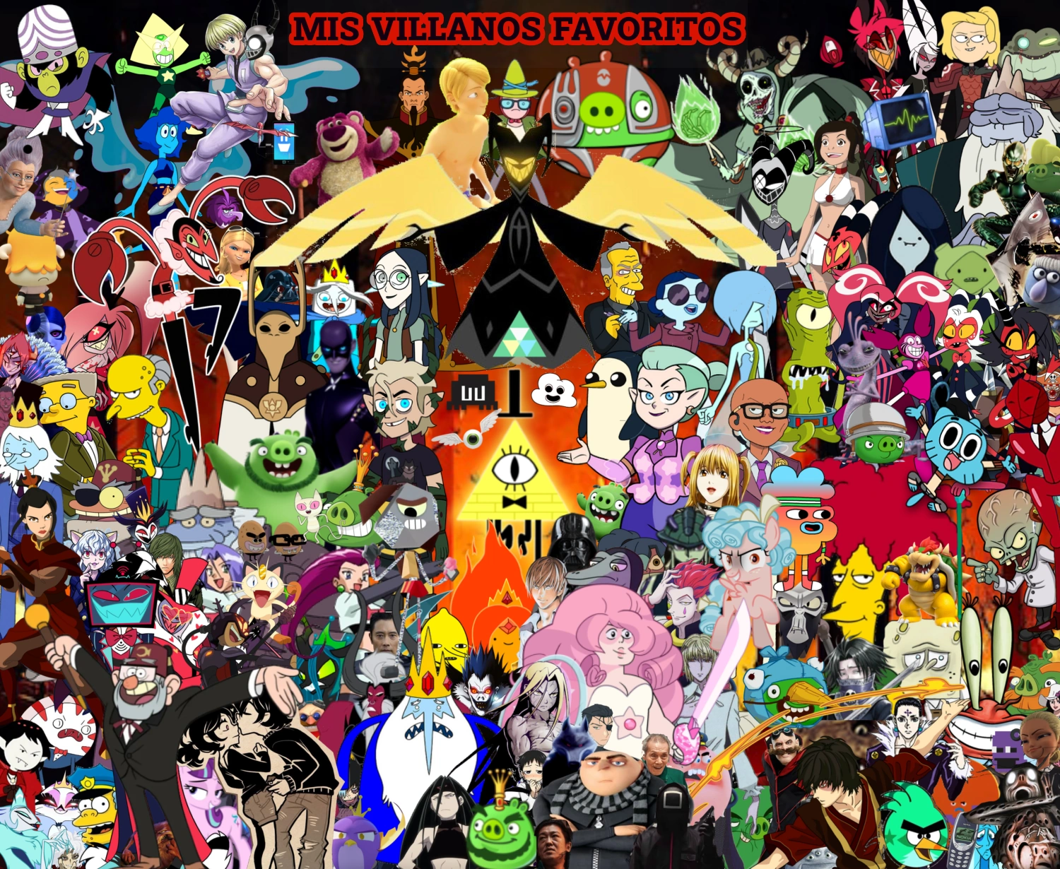 My collage of my favorite villains | Fandom