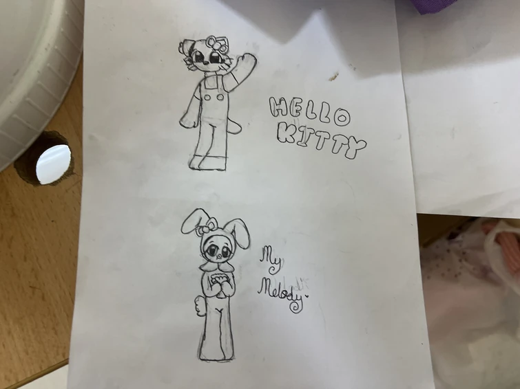 Part one of drawing Sanrio characters in my style | Fandom