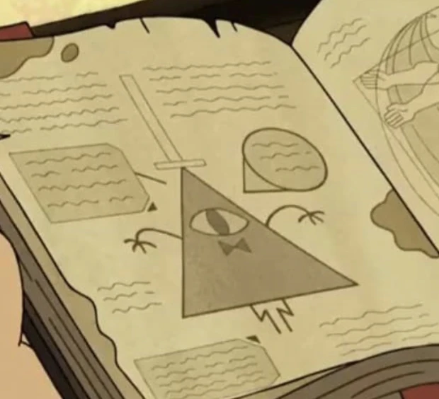 Just discovered that a Bill Cipher picture exists in Amphibia | Fandom