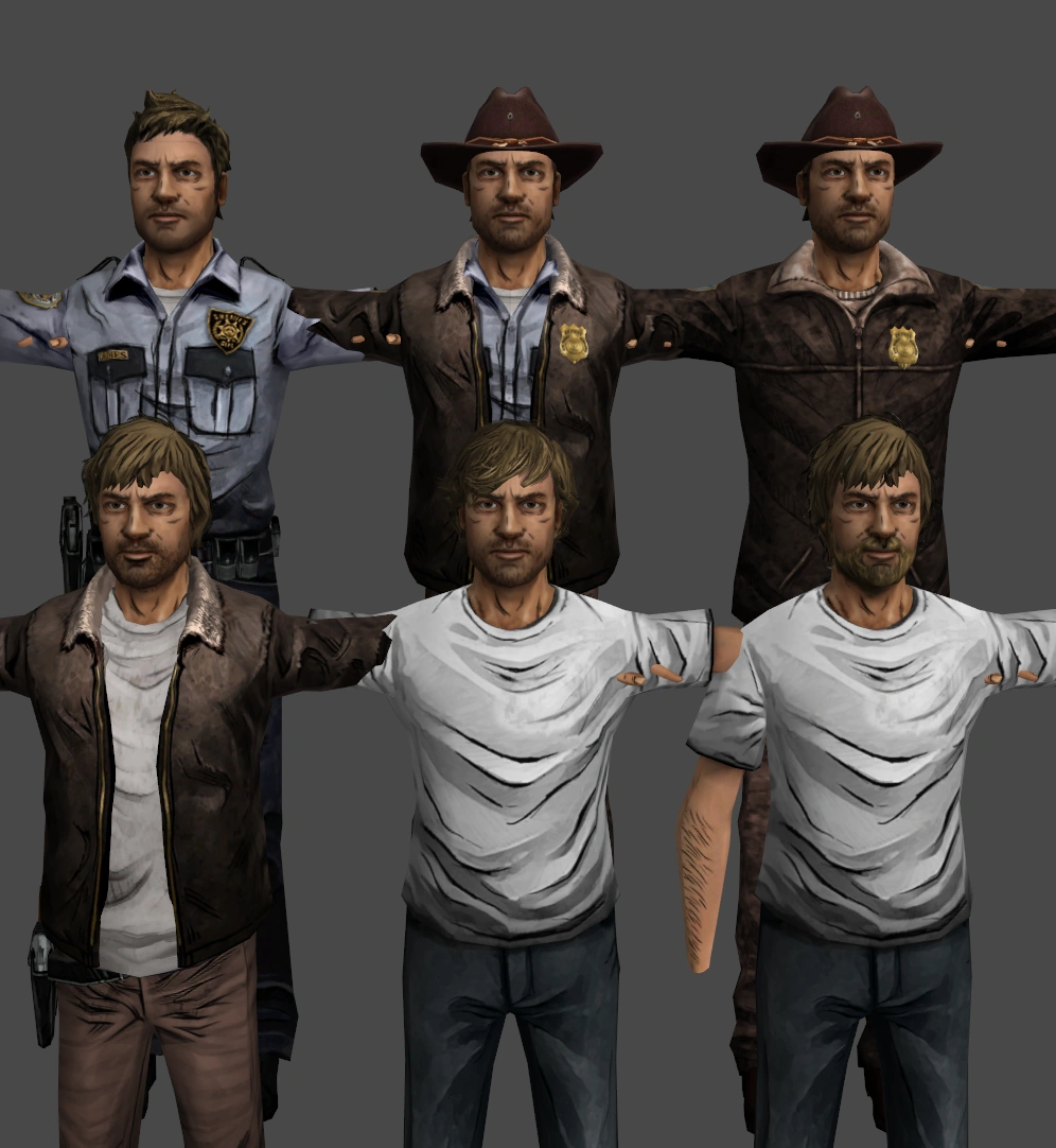Rick Grimes Telltale Games Model | Fandom
