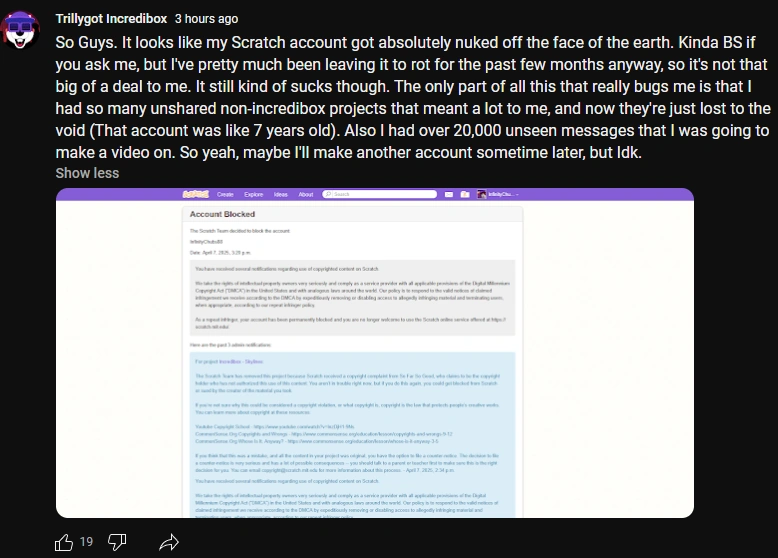 Scratch Moderation being Scratch Moderation. | Fandom