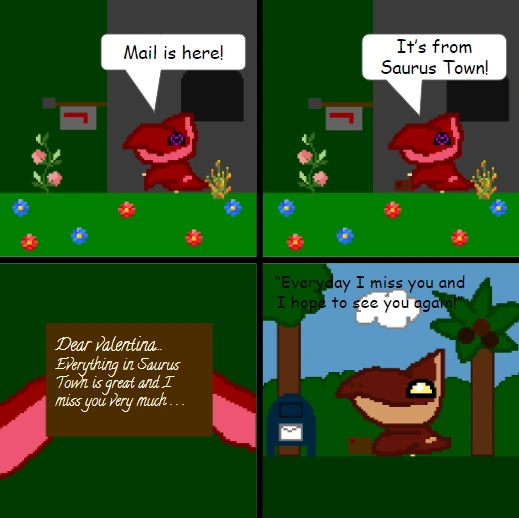 Postcard from Saurus Town (Comic) | Fandom
