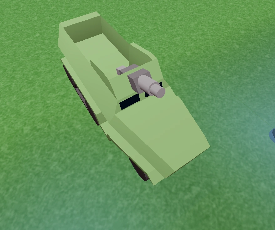 The halftrack with assault gun | Fandom