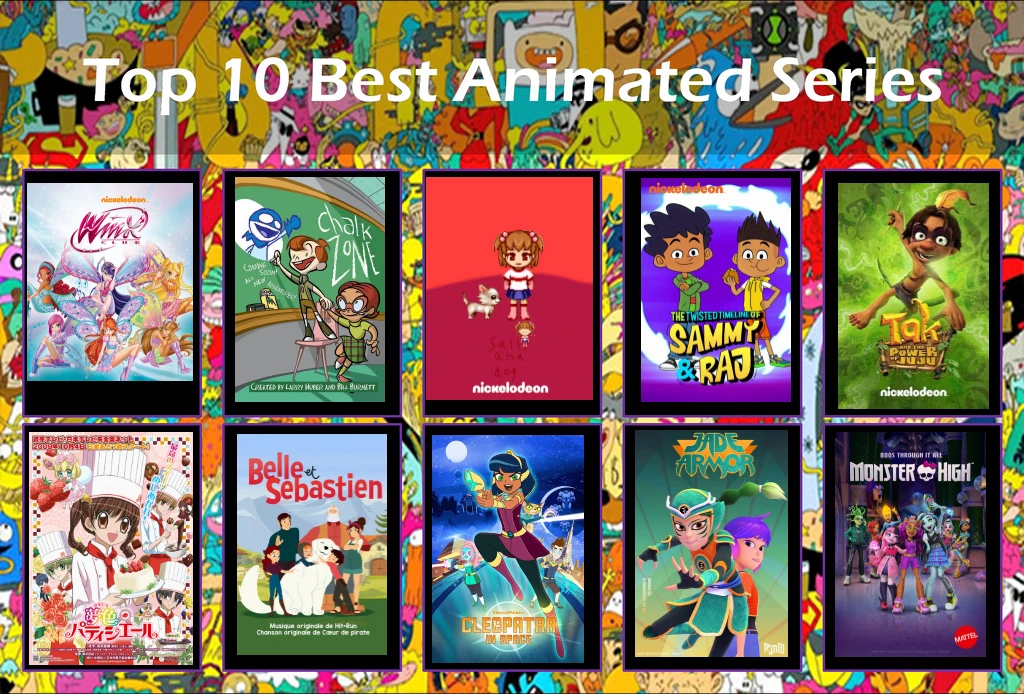 Hwarae959's Top 10 Best Animated Shows List 2024 | Fandom
