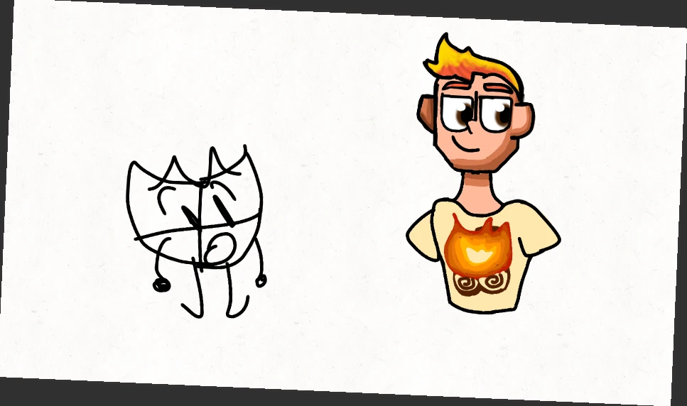 my humanized firey so far | Fandom