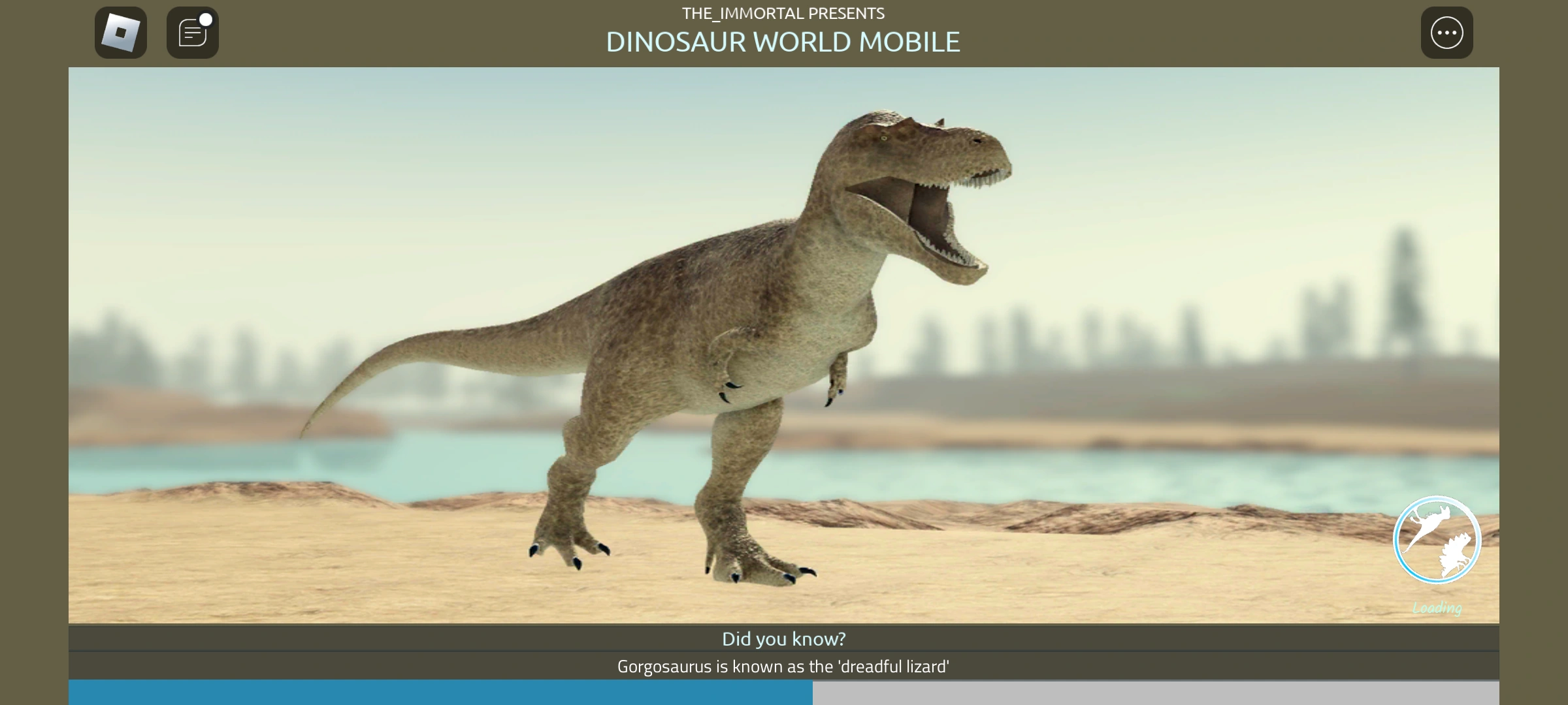 Gorgosaurus Loading Screen: | Fandom