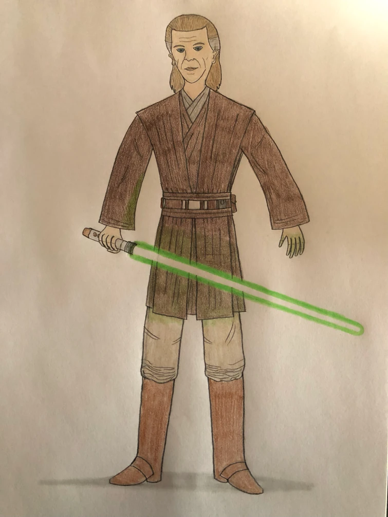🎨 {ROTS} My Drawing of Jedi Battlemaster Cin Drallig | Fandom