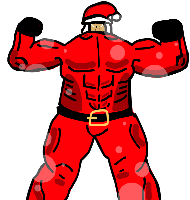 buffed up santa | Fandom