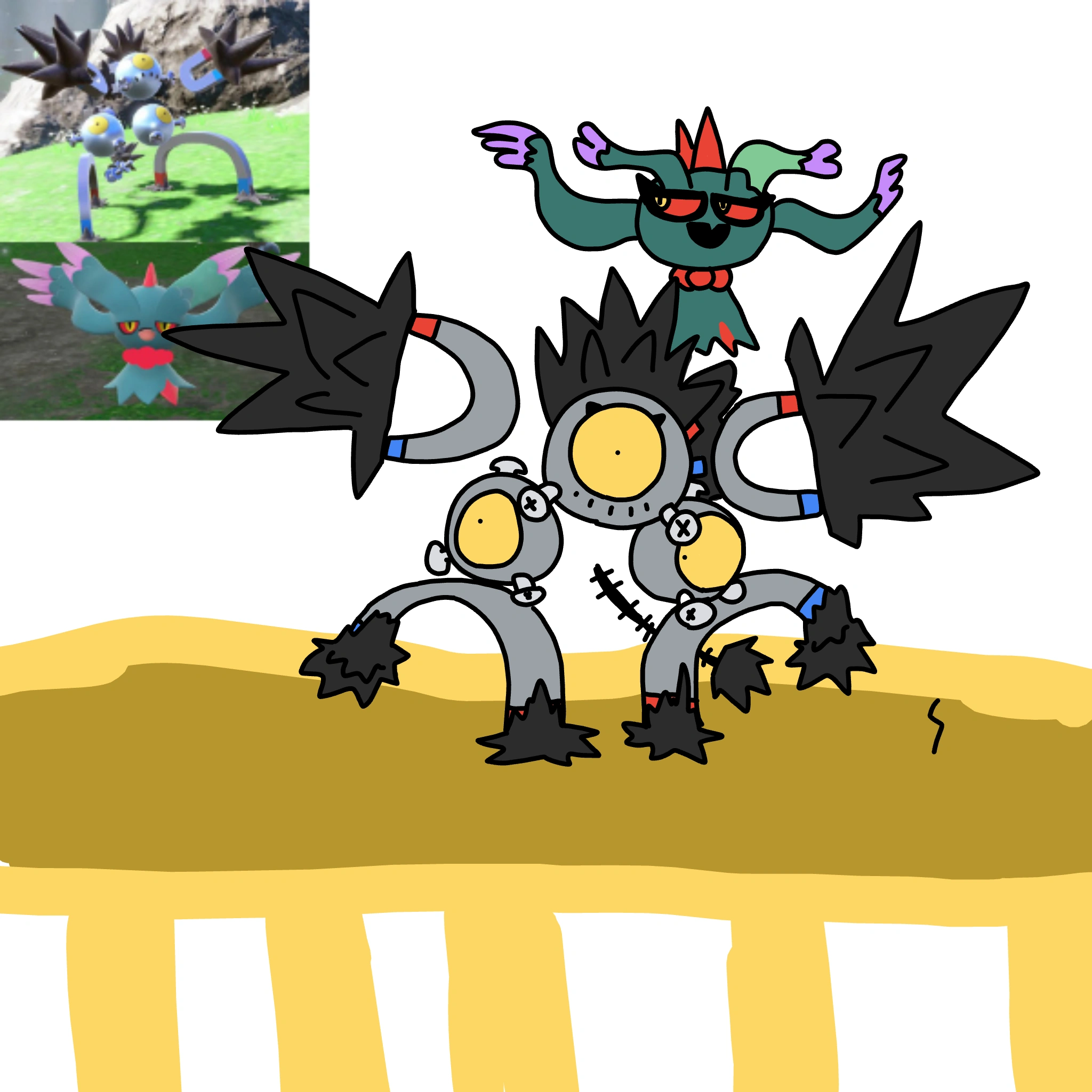 A Drawing Of Two Pokémon. | Fandom