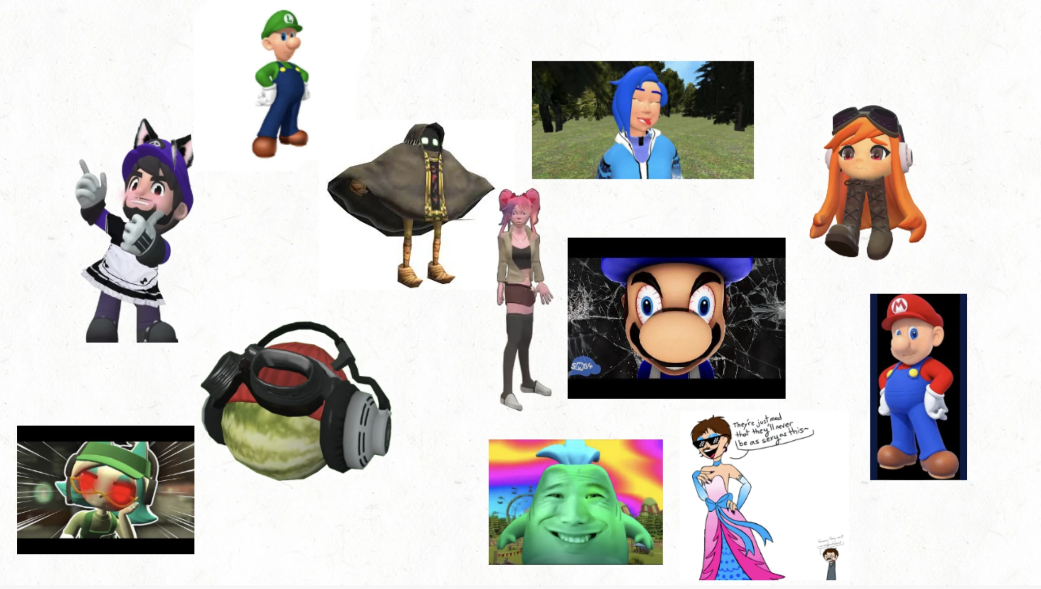 This is the true SMG4 cast. | Fandom