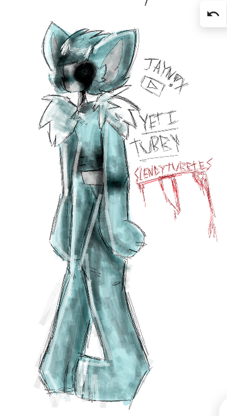 I was bored, so I drew the Yeti Tubby in Roblox :) | Fandom