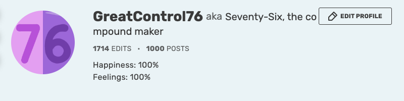 I've got one thousand posts! | Fandom