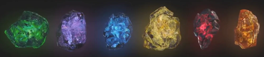Anyone else just so used to the colors associated with the stones in ...