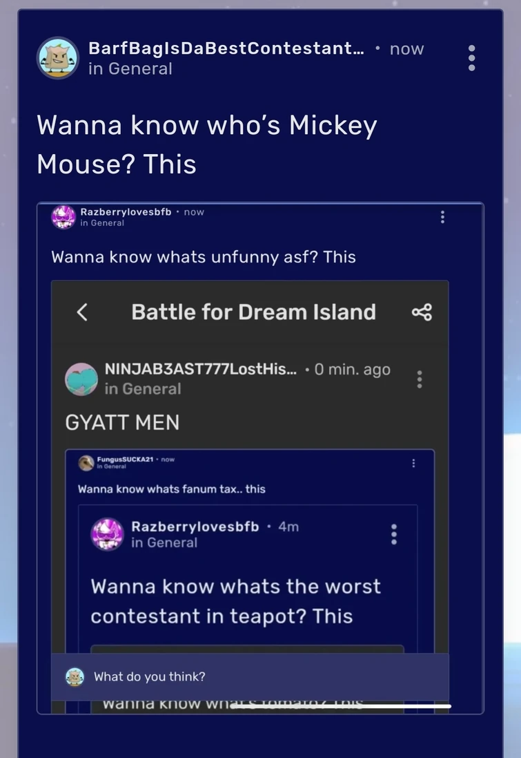 Wanna know whats annoying ass wants to continue this "trend"? This | Fandom