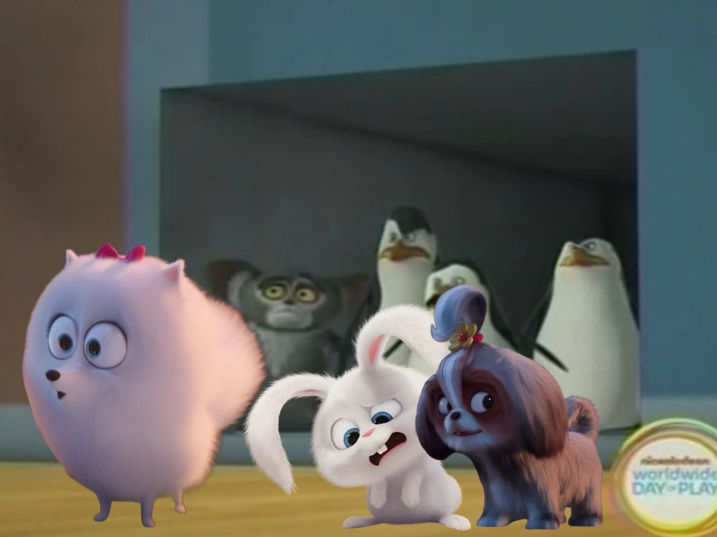 Gidget, Daisy, Chloe, Snowball And Jenny In... Pets Peeved. | Fandom