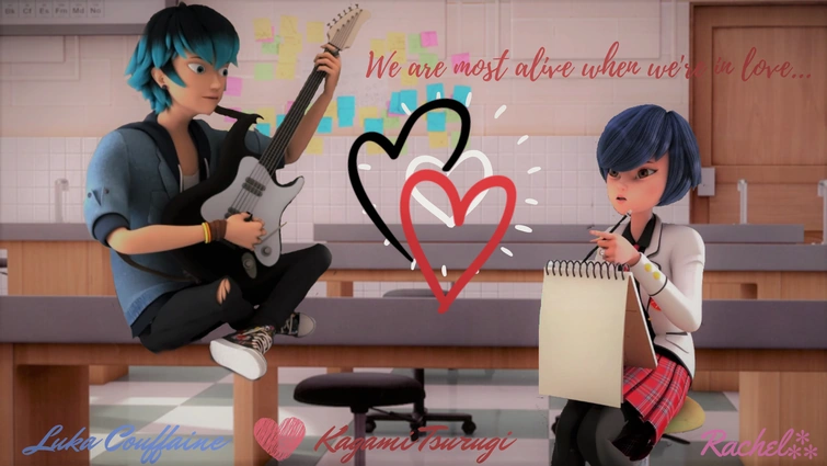 A ship pic I made (Lukagami) 🤩 | Fandom