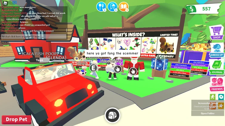 My Adopt me experience in pictures (DO NOT LOOK AT THE PICTURES ITS ...