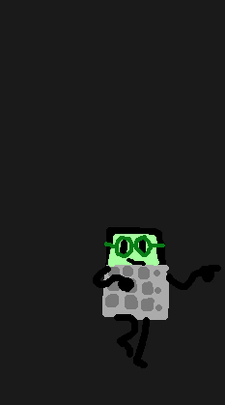 My 16th OSC OC, Calculator! (Couldn't fucking find his original image ...