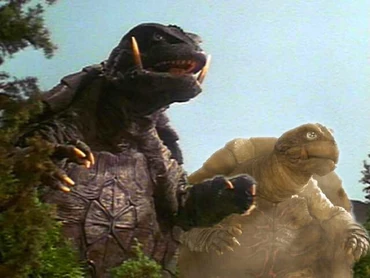 Would you like future Gamera movies/stories to show him with a kid of ...