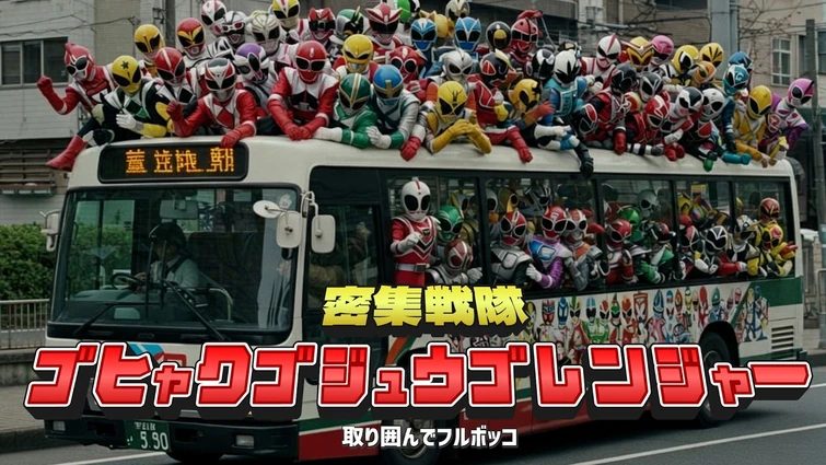 Does anyone know if this is really from a sentai type show or is it ...