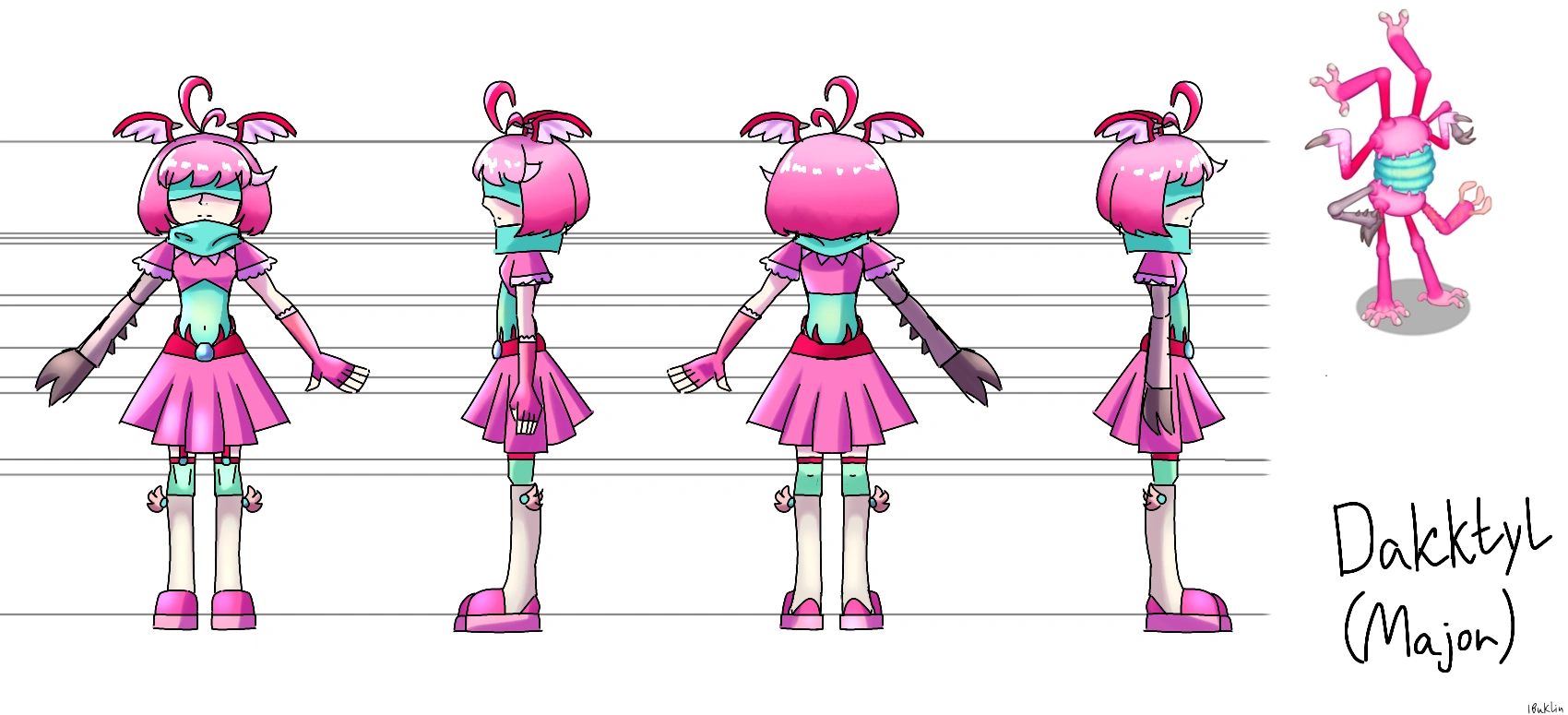 Dakktyl (Major) anime style concept art :D | Fandom