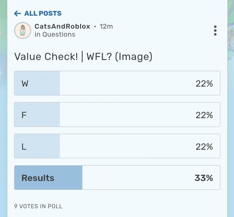 Value Check! | WFL? (Image) | Fandom