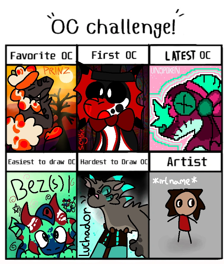 oc challenge! | Fandom