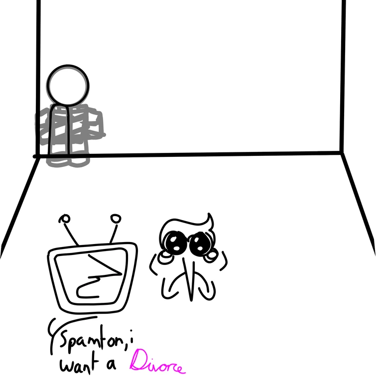 Tried to draw angst, ended up drawing doomed Spamtenna yaoi 💔 | Fandom