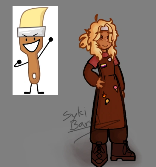 Humanized Paintbrush | Fandom