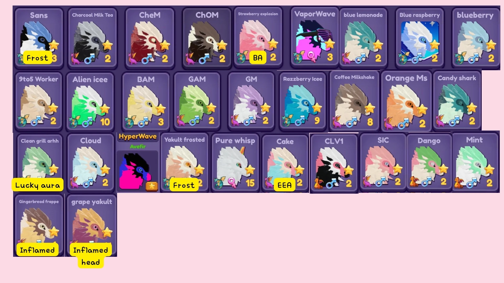 LF head aura /full aura avefir | Fandom