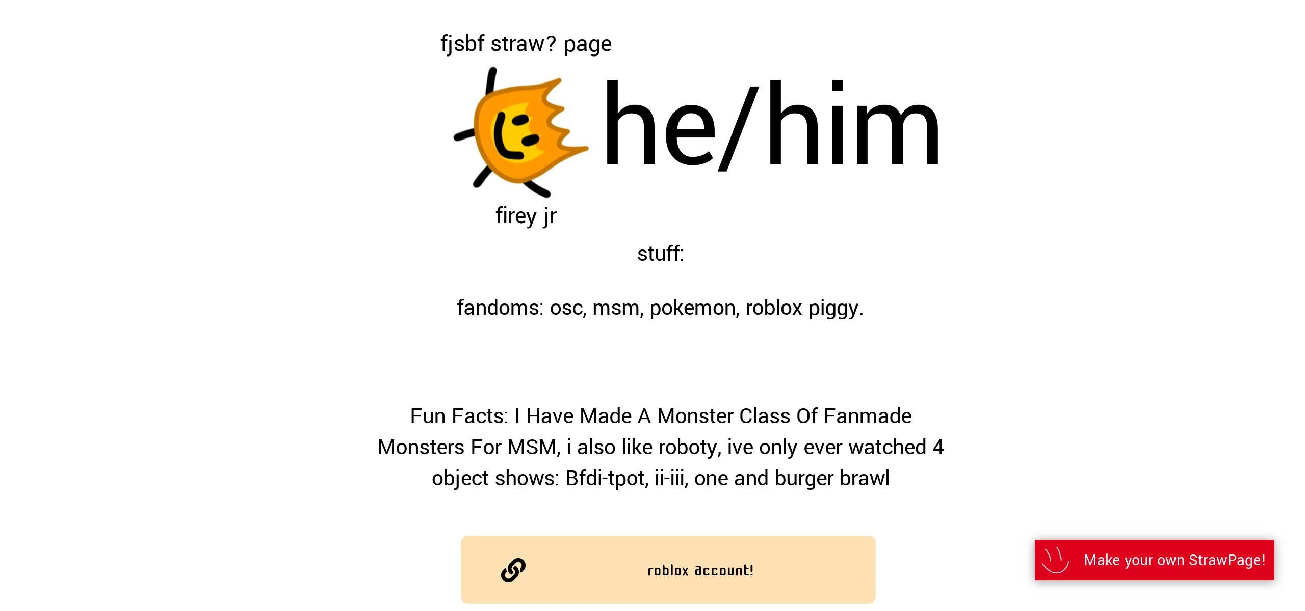 straw page SEND ME STUFF | Fandom