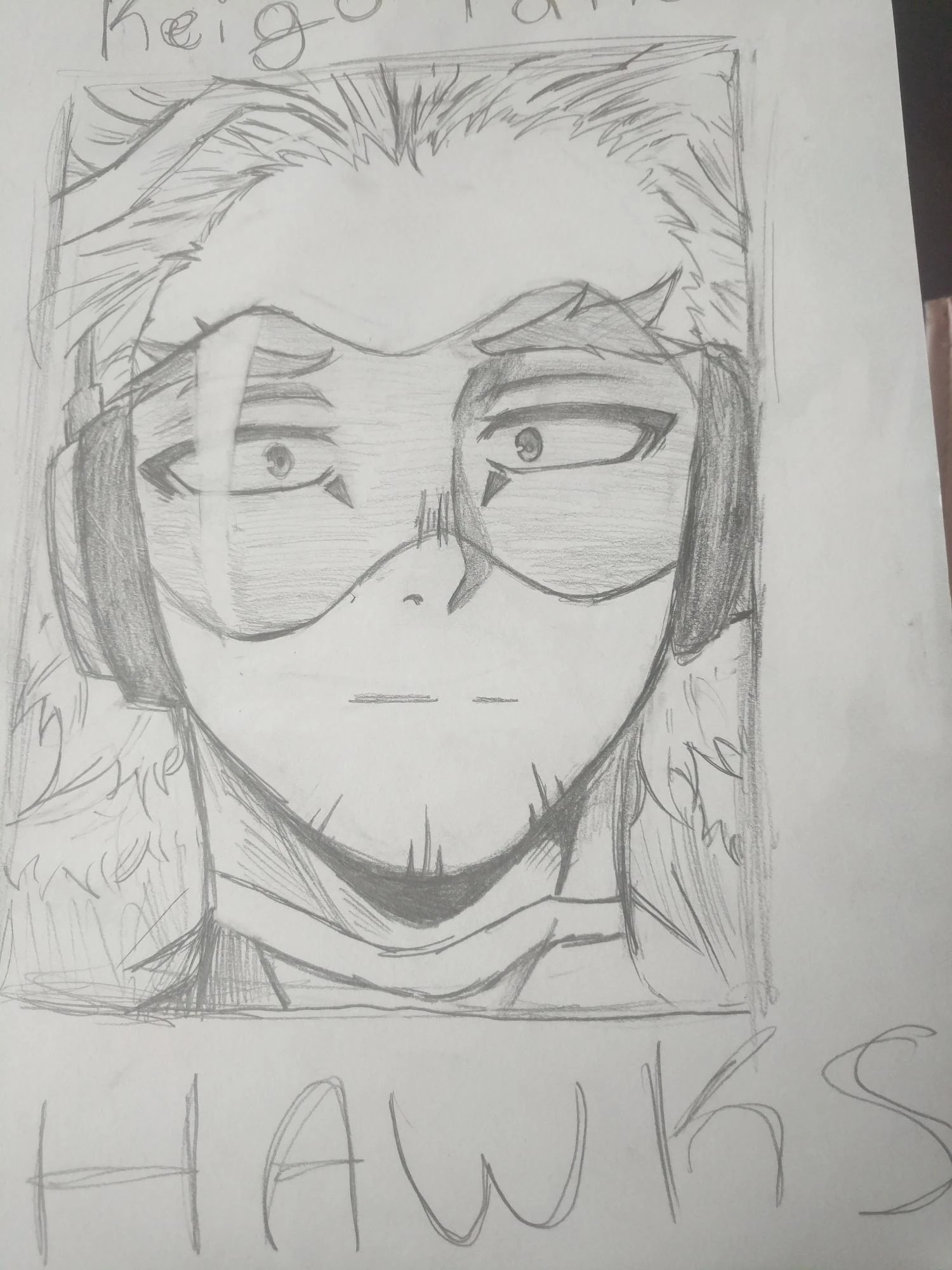I drew Hawks now😆 | Fandom