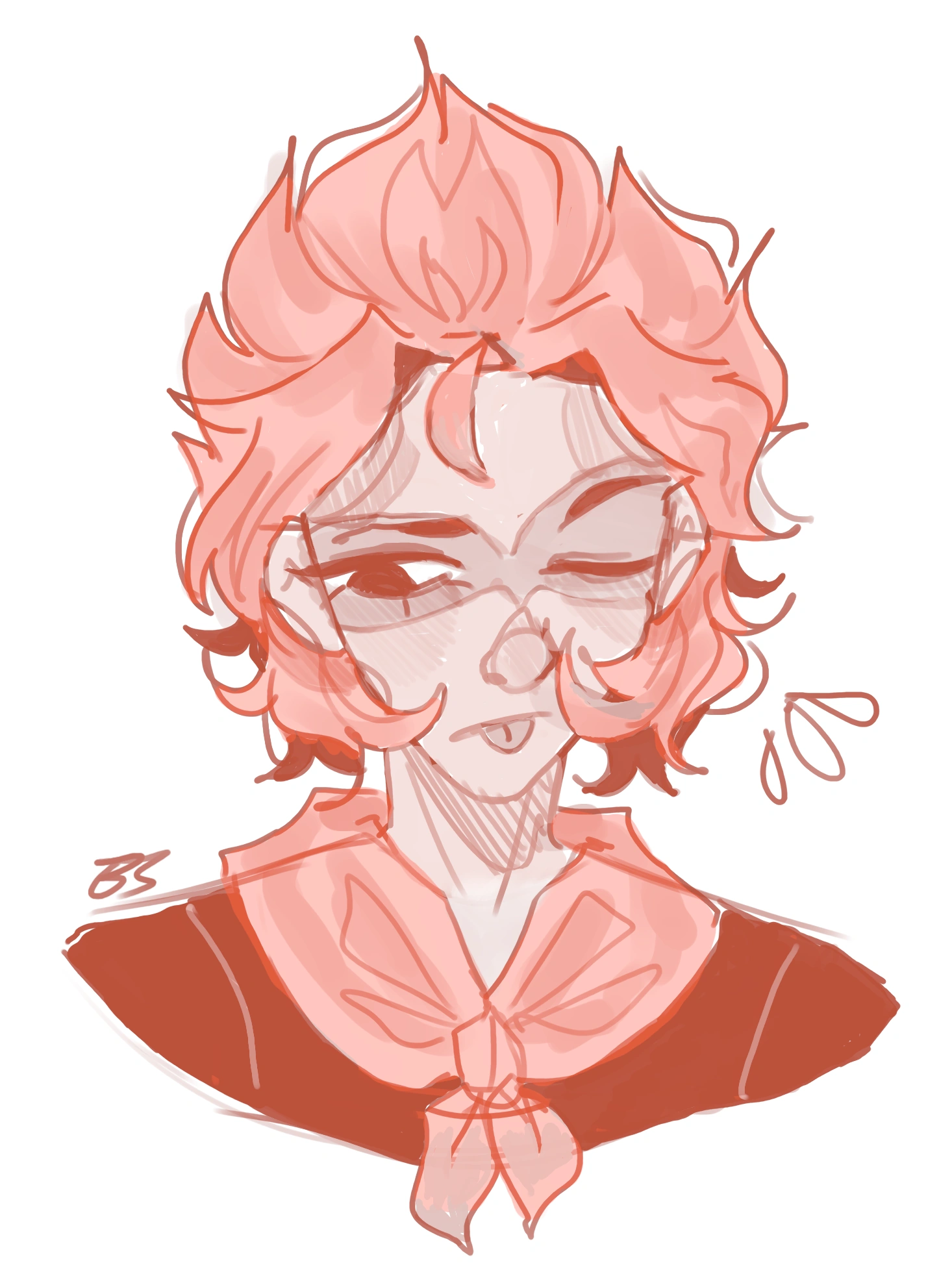 Experimented with a new hairstyle (Btw just finished LMK today after 44 ...