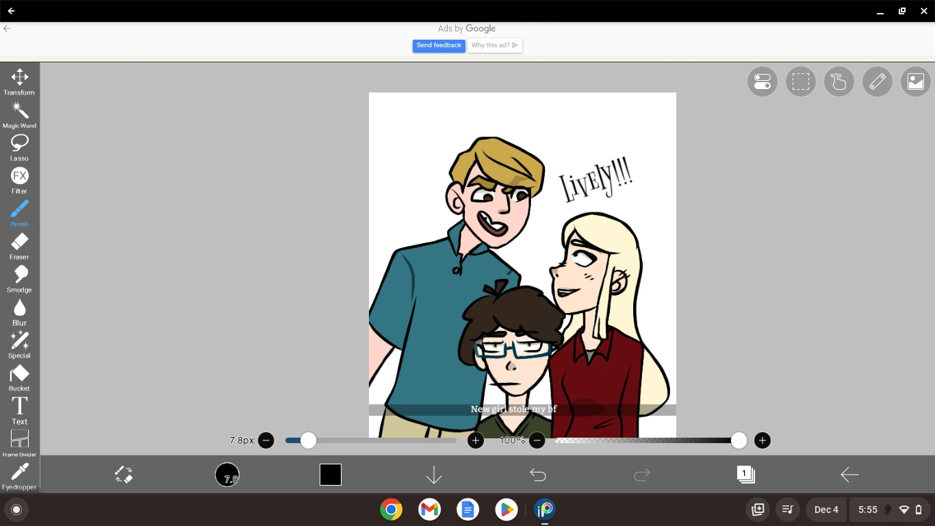W.i.p. of Aja, Steve, and Eli | Fandom