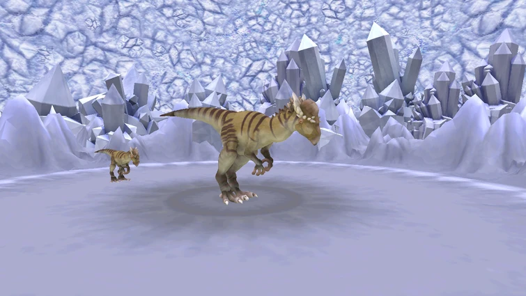 pachycephalosaurus with baby in cave spore | Fandom