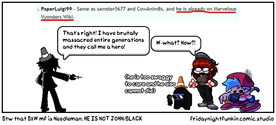 Needleman's Debut + Lore | Fandom