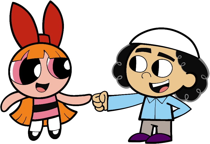Syamil (Shamil), Dodo, and Nadia (fanart) in UPA Revival/PPG art style ...