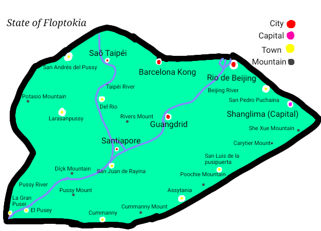 I Make the Floptokia State Map | Fandom