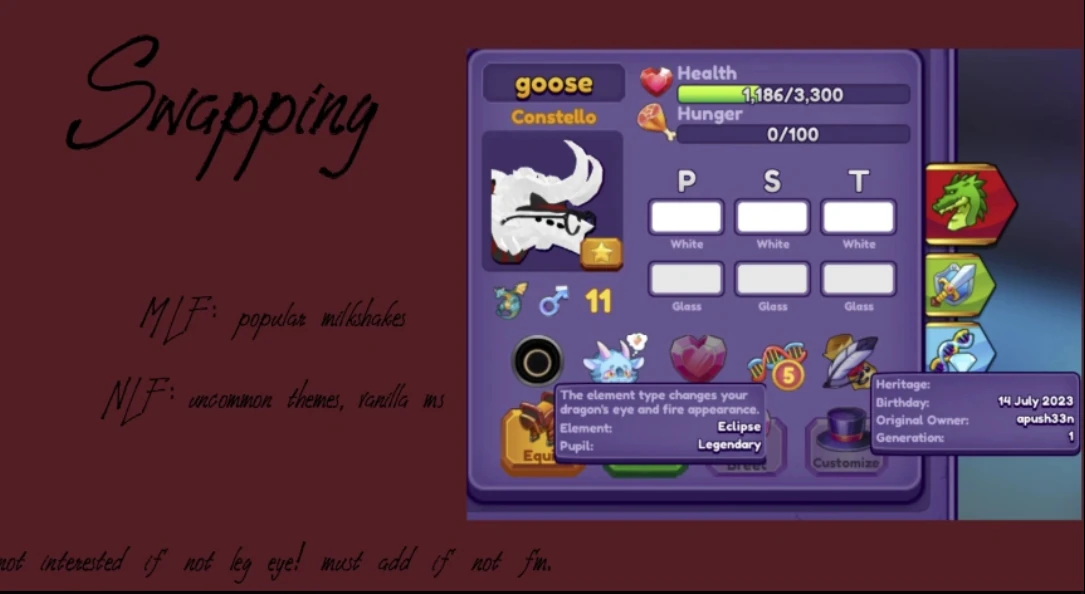 swapping const, lf themed | Fandom