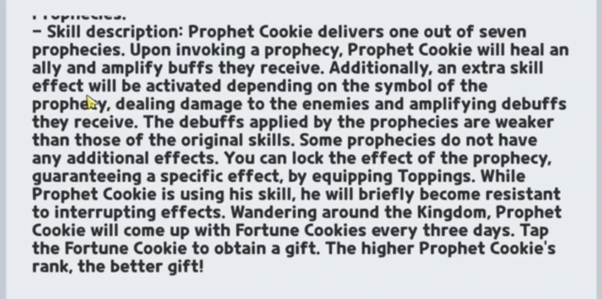 Prophet cookie is gonna be insanely OP? | Fandom