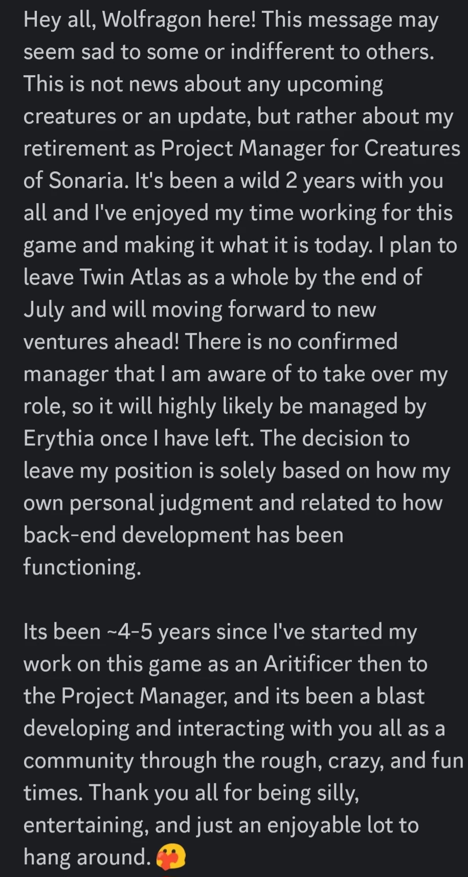 o7 to wolfragon | Fandom