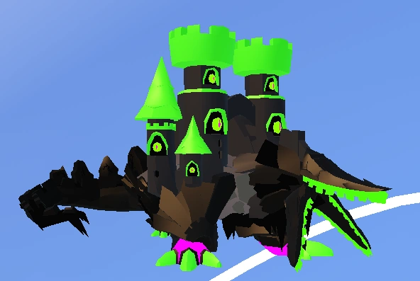 My best attempt at a castle bowser skin using golgaroth | Fandom