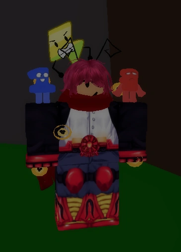 was tryna do a cosplay of touhou lostword kaiju wriggle but my object ...