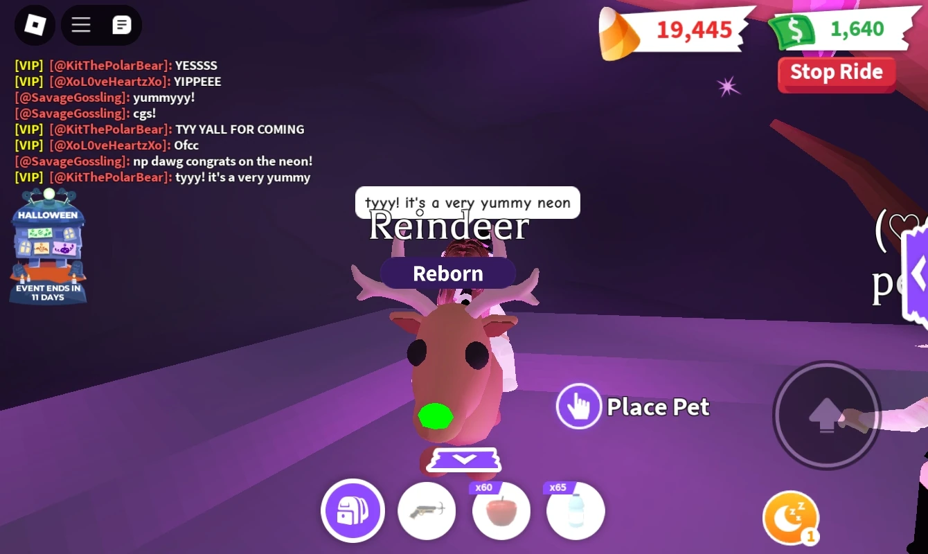 Neon reindeer! | Fandom