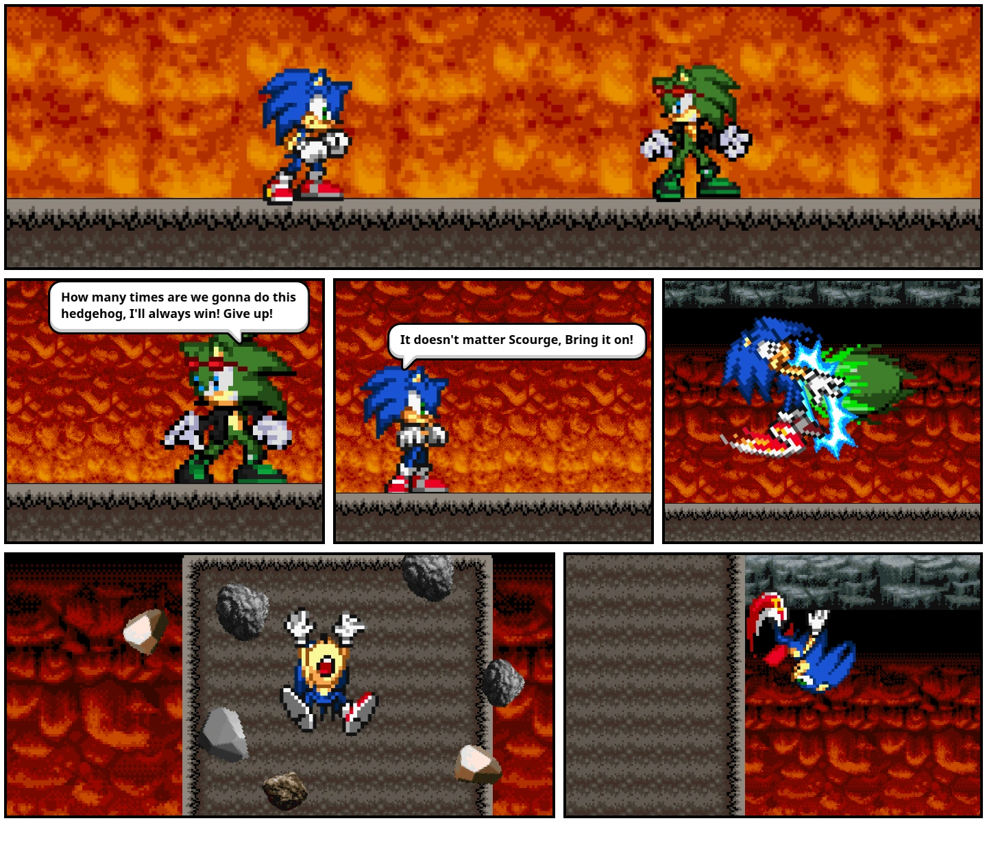 Sonic Vs Scourge WIP | Fandom