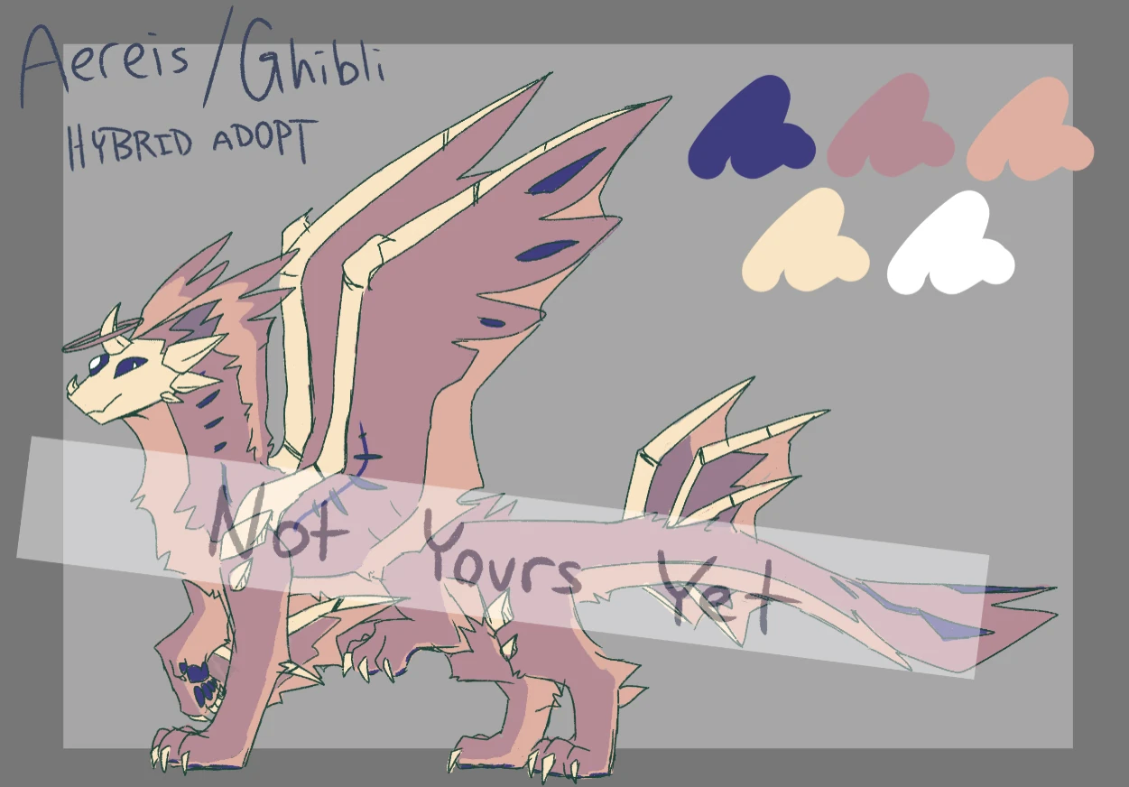 Aer/Ghibli hybrid - Adopt Raffle | Fandom