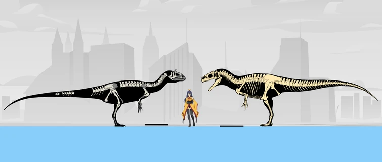 Based size comparisons 14.0: Cryolophosaurus and Big Al 2 (Allosaurus ...